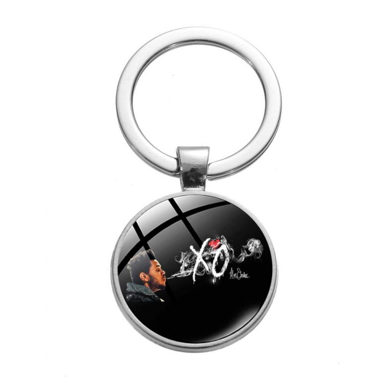 The Weeknd Keychains - Trendy Print Key Ring Key Chain Handicrafts ...
